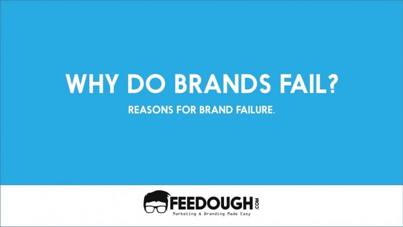 Why Brands Fail? Reasons for Brand Failure | Feedough