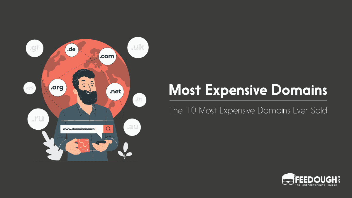 The Top 10 Most Expensive Domains Ever Sold – Feedough