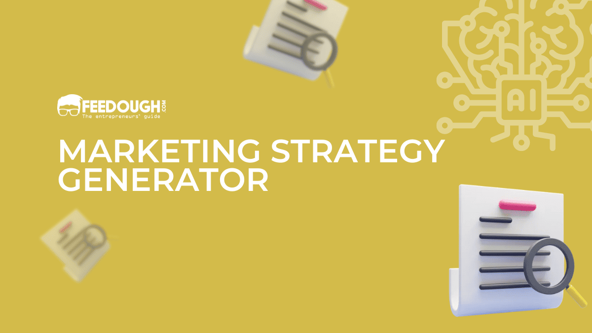 Free Marketing Strategy Generator (AI Powered) – Feedough