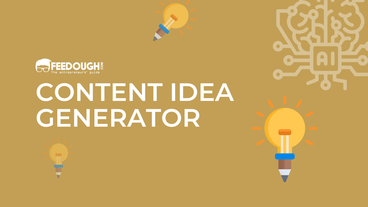 Free Content Idea Generator (AI-Powered) – Feedough