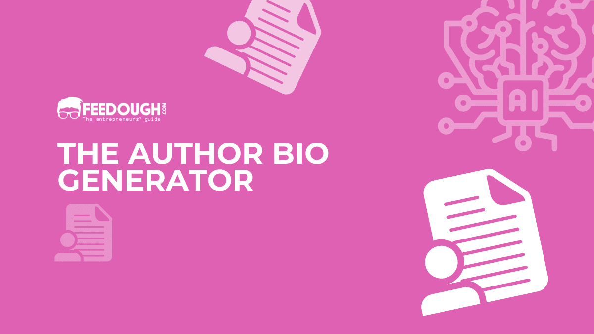 Free Author Bio Generator (AI-Powered) – Feedough