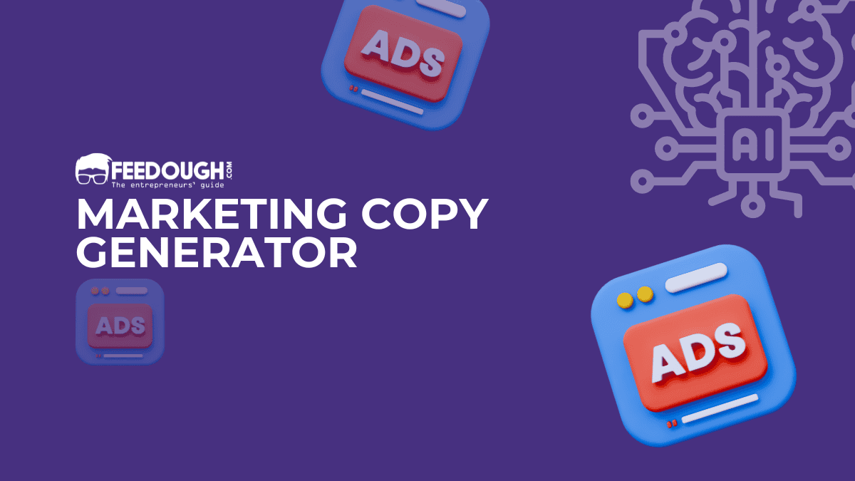 Free Marketing Copy Generator (AI Powered) - Feedough