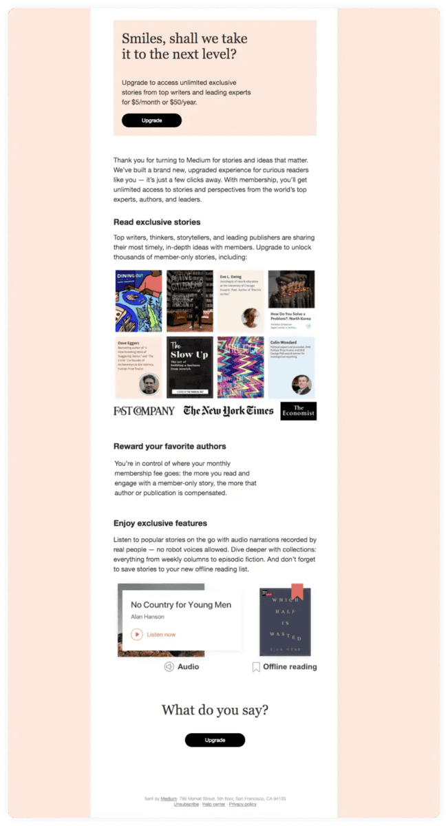 15 Successful Email Marketing Examples - Feedough