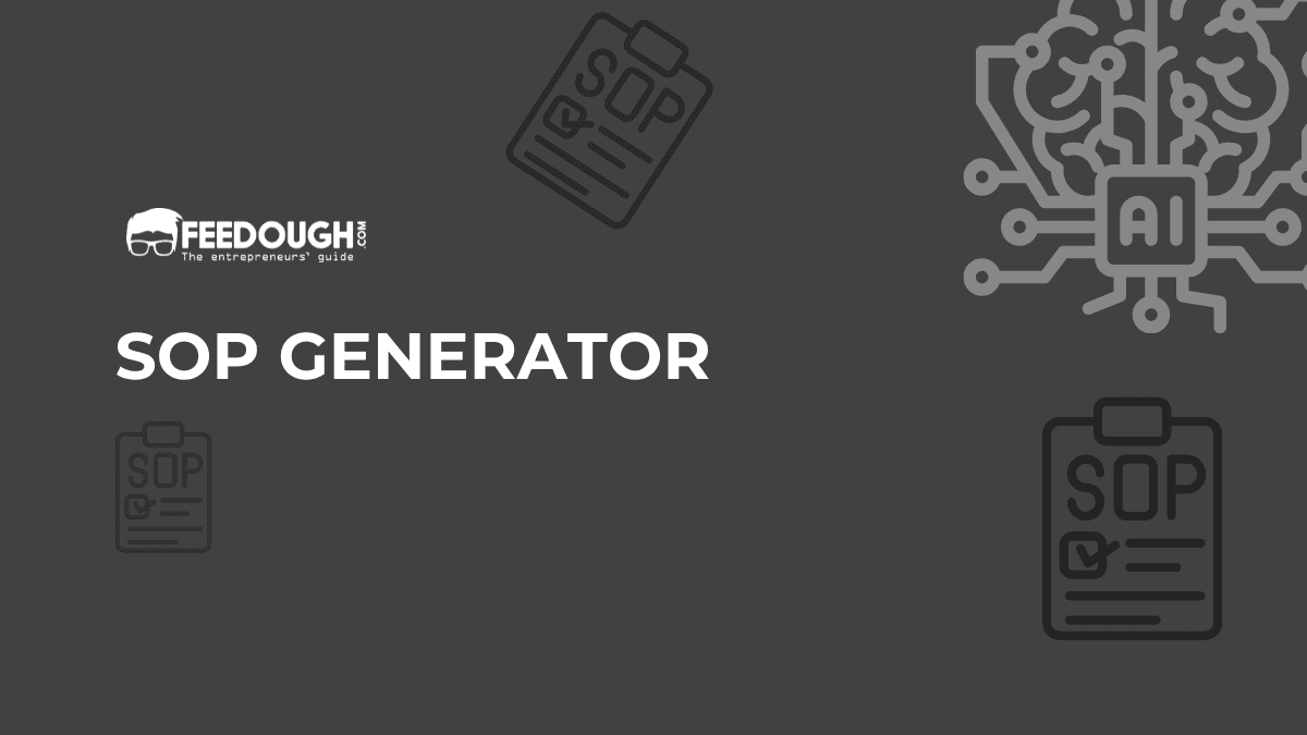 AI SOP Generator – Feedough